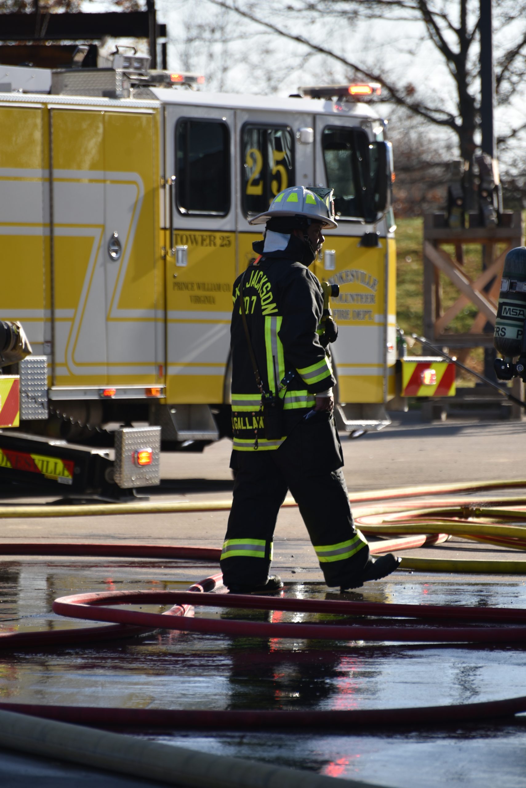Battalion Burns - Lake Jackson Volunteer Fire & Rescue